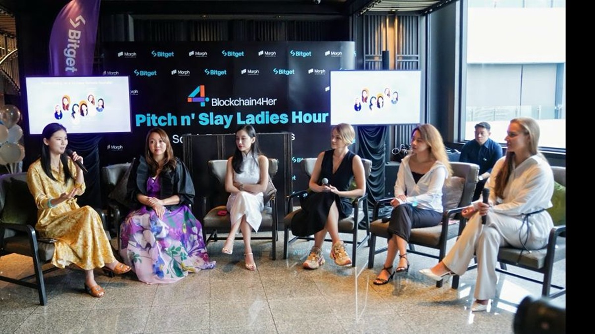 Bitget announces the winners for Blockchain4Her - My Startup World ...