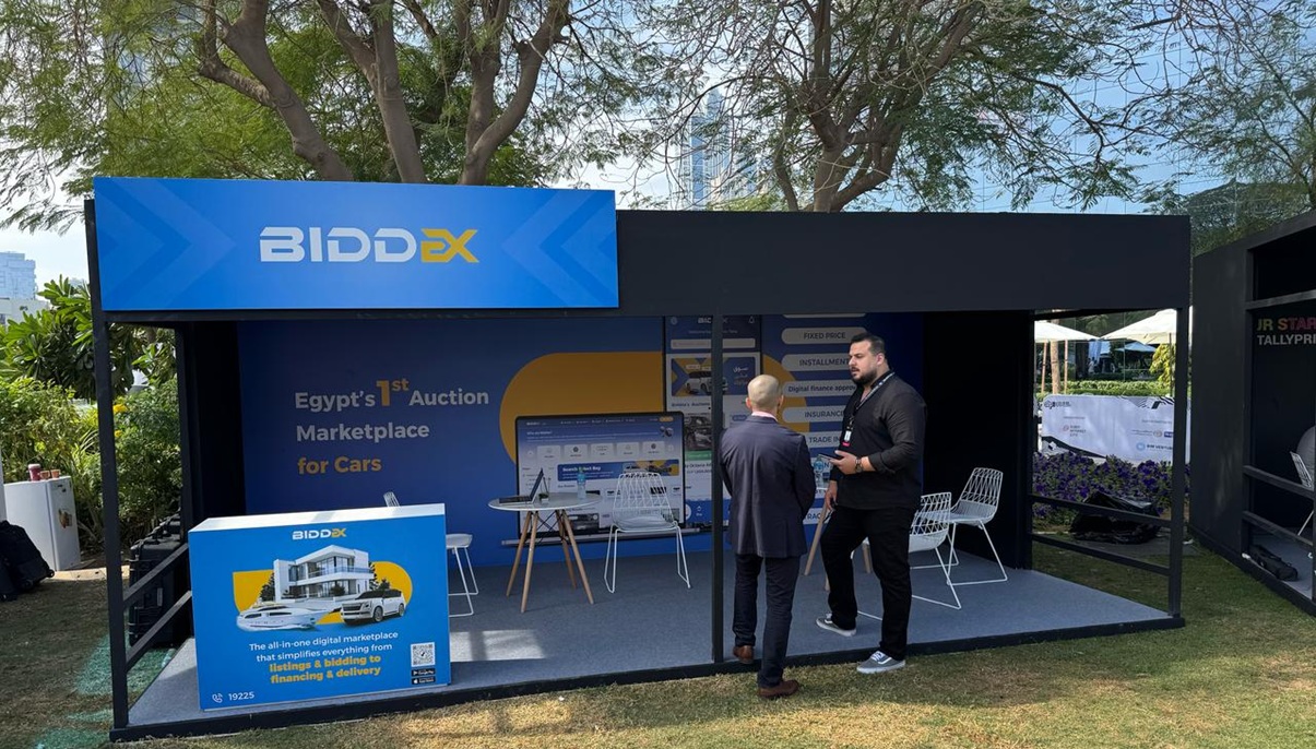 Egyptian startup BIDDEX showcases its innovative car marketplace app at ...