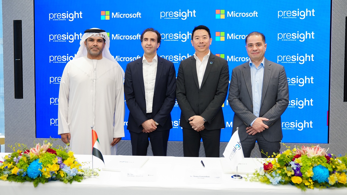 Presight and Microsoft to nurture AI startups in the UAE - My Startup World - Everything About ...